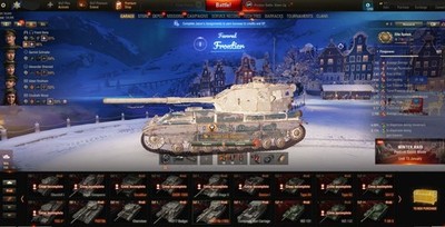 Legacy EU World of Tanks WOT account, rare tanks, lots of tier 10s ...