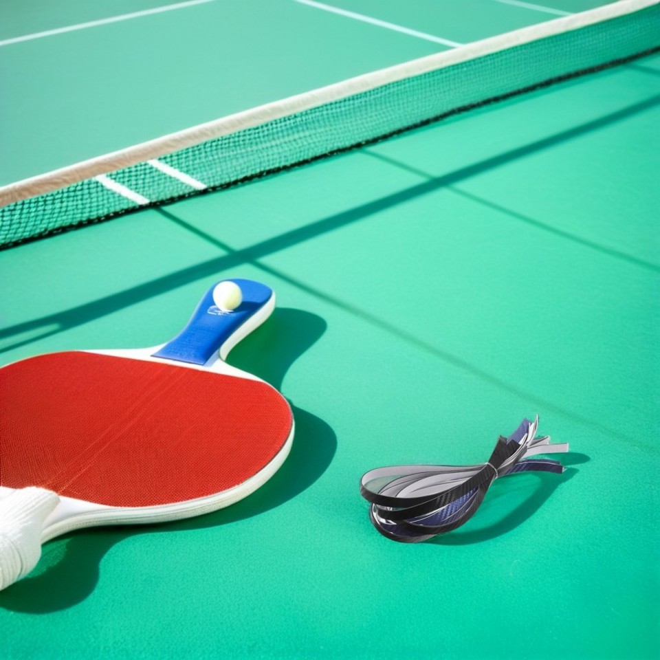 10pcs Table Tennis Racket Edge Protector: 0.8cm Adhesive Paddle Grip ...