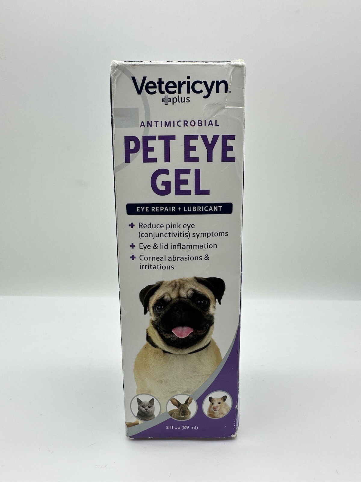 Vetericyn Plus Pet Eye Gel - Eye Repair + Lubricant 3 oz / 89 ml Exp ...