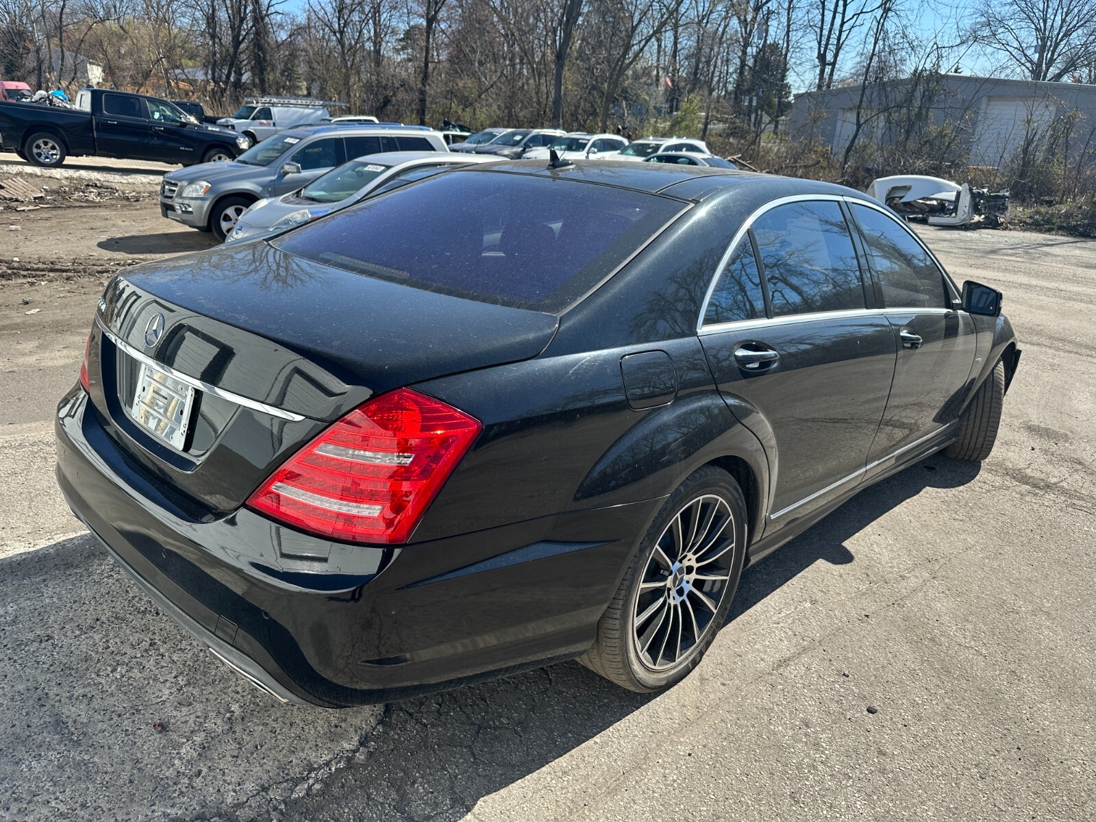 2007 Mercedes-Benz S550 Exterior Left Front Door Handle 2217601134 ...