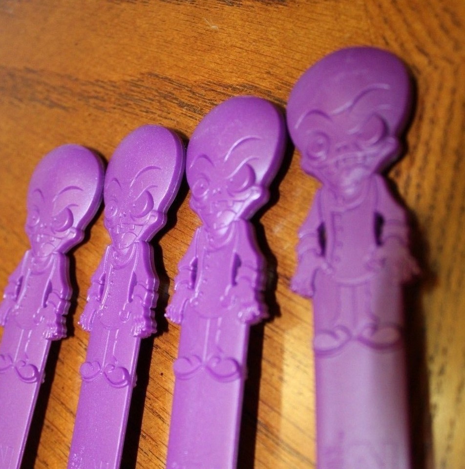 4 MENCHIE'S PLANETS ZOMBIE'S GW2 LIMITED EDITION SPOON Purple NEW | eBay