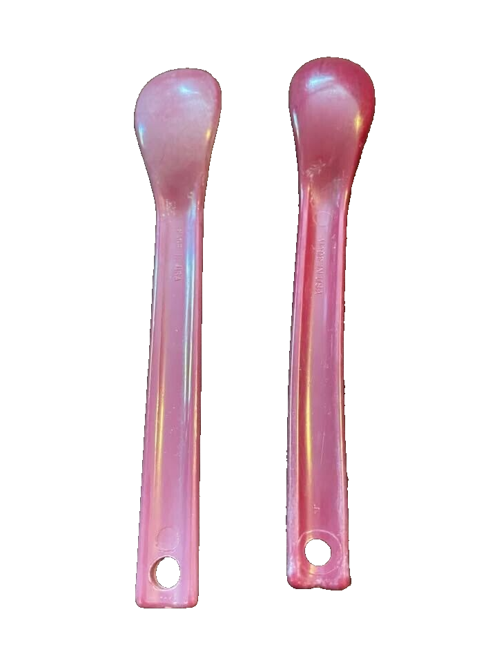 Maroon Spoons Small by Shop Equipment set of 2 Birth to Three Infant ...