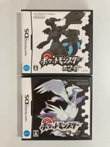 Poche Monsters Pokemon Blanc & Noir Set Nintendo DS Nds Japonais ...