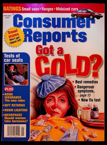 Consumer Reports Magazine January 1999 Cars Daewoo Leganza Ford Contour ...