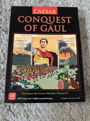 Caesar: Conquest of Gaul (2nd Edition) GMT Open Box | eBay
