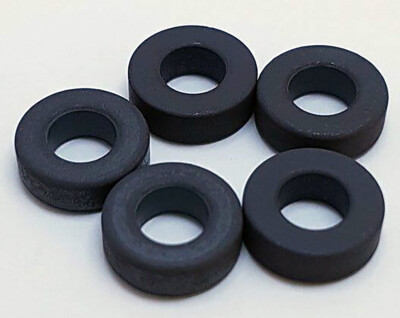 LOT of 10 pieces FT37-67 Ferrite / Iron powder Toroid Core | eBay