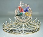 Freemason Masonic OES Grand Matron Crown in Gold with Rhinestones, OES ...