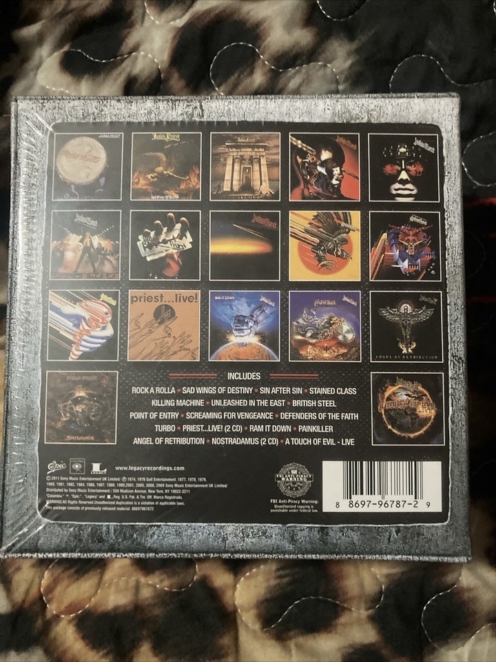 JUDAS PRIEST - The Complete Albums Collection - 19 CD BOX SET - FACTORY ...