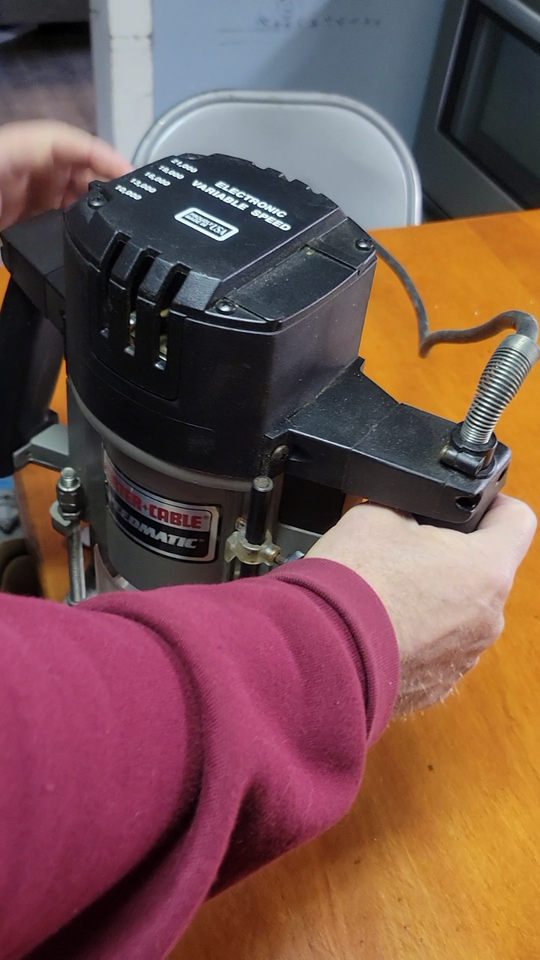 PORTER CABLE SPEEDMATIC PLUNGE ROUTER MODEL 7539 | eBay