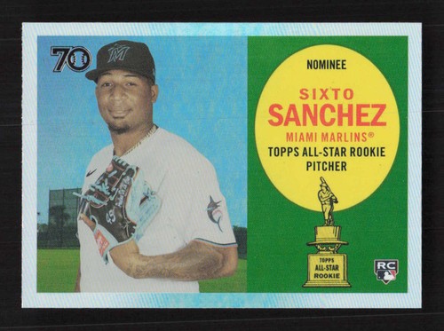 Sixto Sanchez RC, SP 2021 Topps All-Star Rookie Cup Design Variation ...