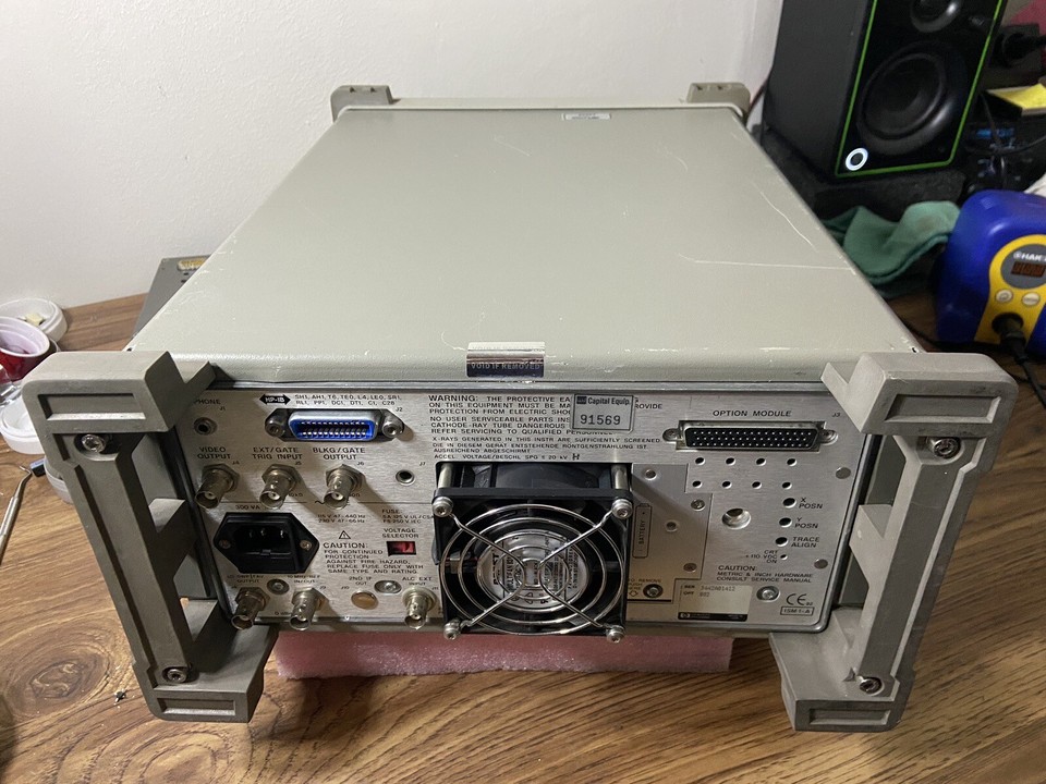 HP 8560E Spectrum Analyzer w/ tracking generator ! Cal’D Opt 002,007 ...