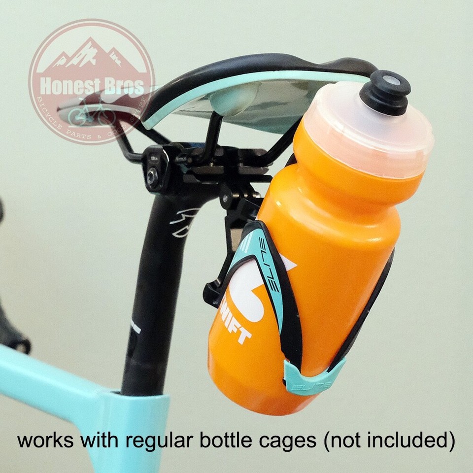 Saddle Mount Water Bottle Cage Rear Saddle Bottle Holder Bicycle Bike ...