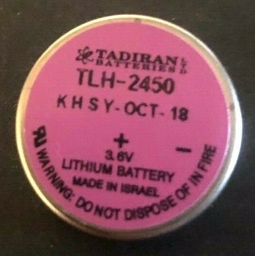 Brand New Tadiran TLH-2450 3.6V 0.55mA High Temperature Battery ...