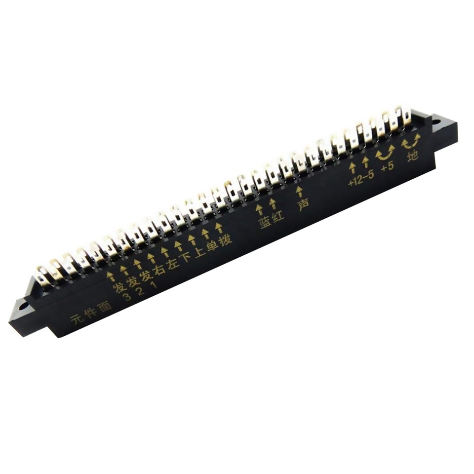 28 Pin Female Jamma Connector For Arcade Cabinet Video Game Machine Diy ...