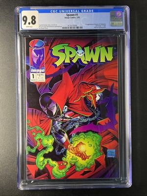 Spawn #1 Image Comics 1992 CGC 9.8 Todd McFarlane 1st App Spawn Al Simmons 006 | eBay
