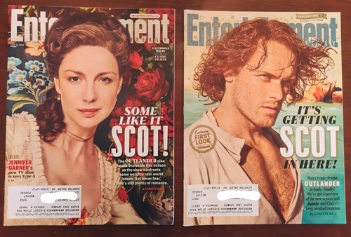 Entertainment Weekly OUTLANDER Collector's Covers #1480 & 1532 (Set of ...