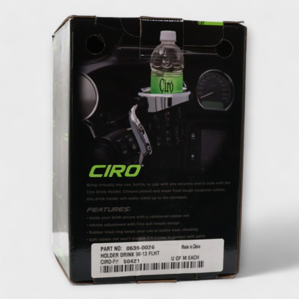 Ciro Drink Holder With Passenger Mount | eBay