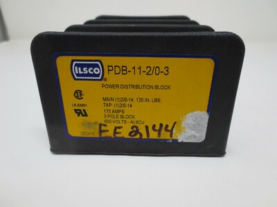 Terminal Blocks - Ilsco Power Distribution Block