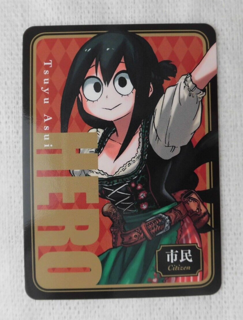 My Hero Academia Jin-Rou card collection Asui Tsuyu | eBay