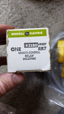 NEW GENERAL ELECTRIC GE RR7 RR7EZ Remote Control Relay Quick Disconnect ...