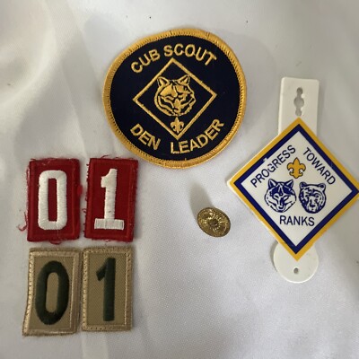 Lot of 7 BSA Boy Scout Cub Scout Pin Patches Awards | eBay
