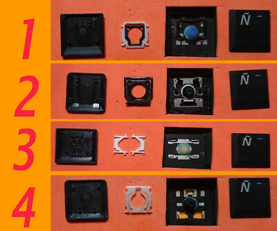 TECLA TECLAS DE TECLADO SAMSUNG R509 R508 R610 R510 R560 P510 P560 P21 ...