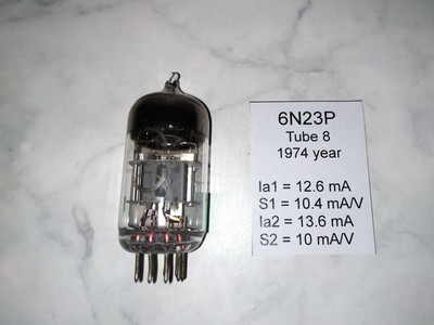 2x 6N23P = E88CC 6DJ8 6922 Triode MATCHED DATE Tube SWGP SILVER SHIELD ...