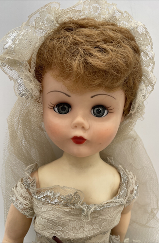 Vintage 1950's BETTY The BEAUTIFUL BRIDE 24” DOLL W/ Dress Veil Shoes ...