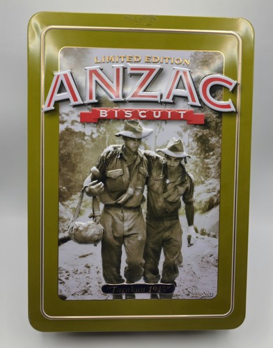 ANZAC BISCUIT TIN UNIBIC LIMITED EDITION - TARAKAN 1945 | eBay Australia