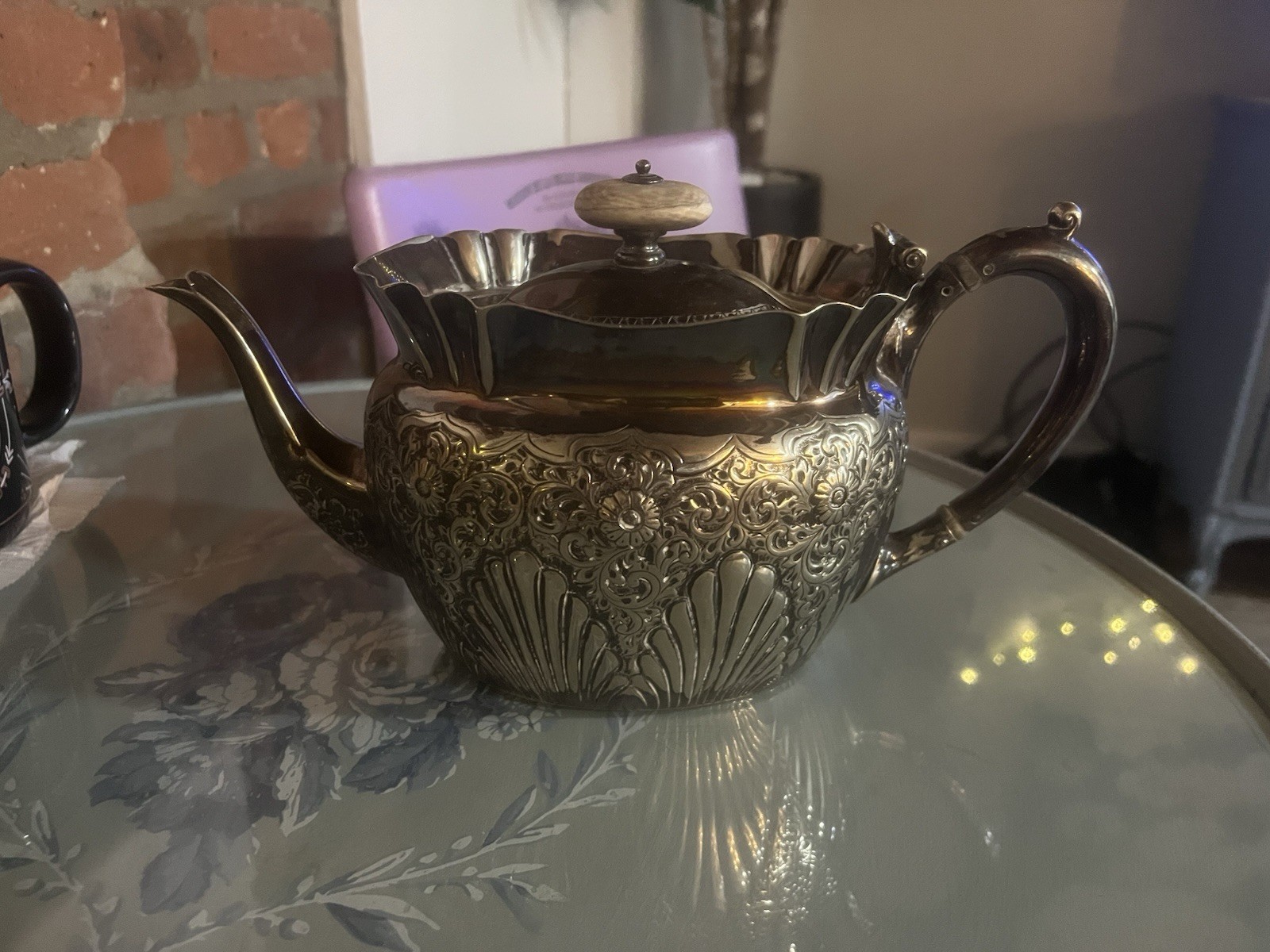 Rare Antique Florence Warden English Chester Sterling Silver Repousse ...