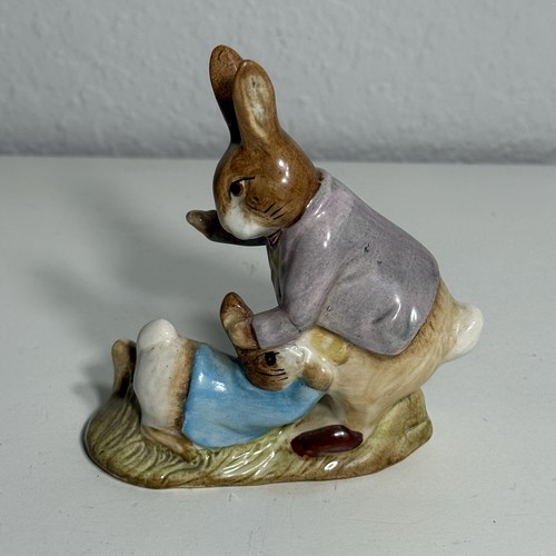 Vintage Beatrix Potter’s Mr. Benjamin Bunny + Peter Rabbit Beswick ...