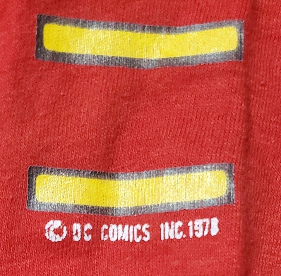 RARE 1978 Vintage ROBIN Underoos T-Shirt Costume Set BATMAN 1966 DC ...