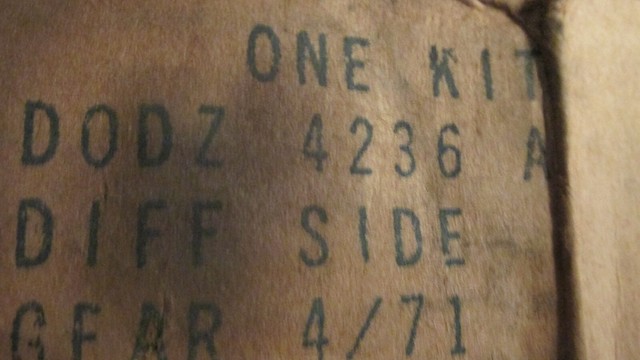 1965-1970 Ford Mustang Falcon Mercury Comet NOS 7 1/4" Rear Axle Diff ...