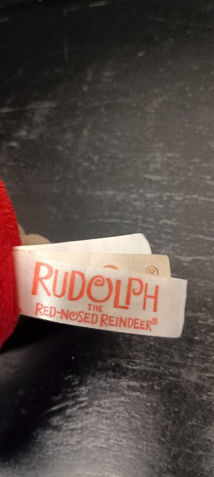 Rudolph The Red Nosed Reindeer "Clarice" Baby Plush Squeaky Toy Dan Dee ...