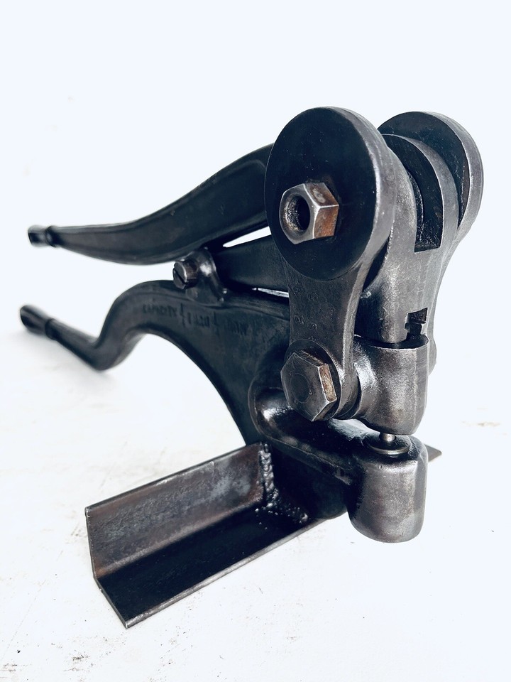 No. 8-1 Portable Punch Portable Metal Hand Punch Capacity 1/4 thru 1/4 ...