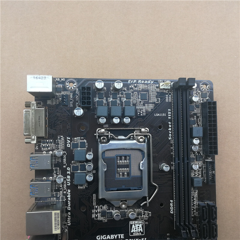 GIGABYTE B150M-D2VX-SI Motherboard LGA1151 Chipset Intel B150 DDR4 DVI ...