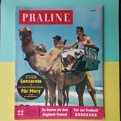 "Praline" Nr. 22/1962, vom 23.10.1962, Zeitschrift, Magazin, sehr guter ...