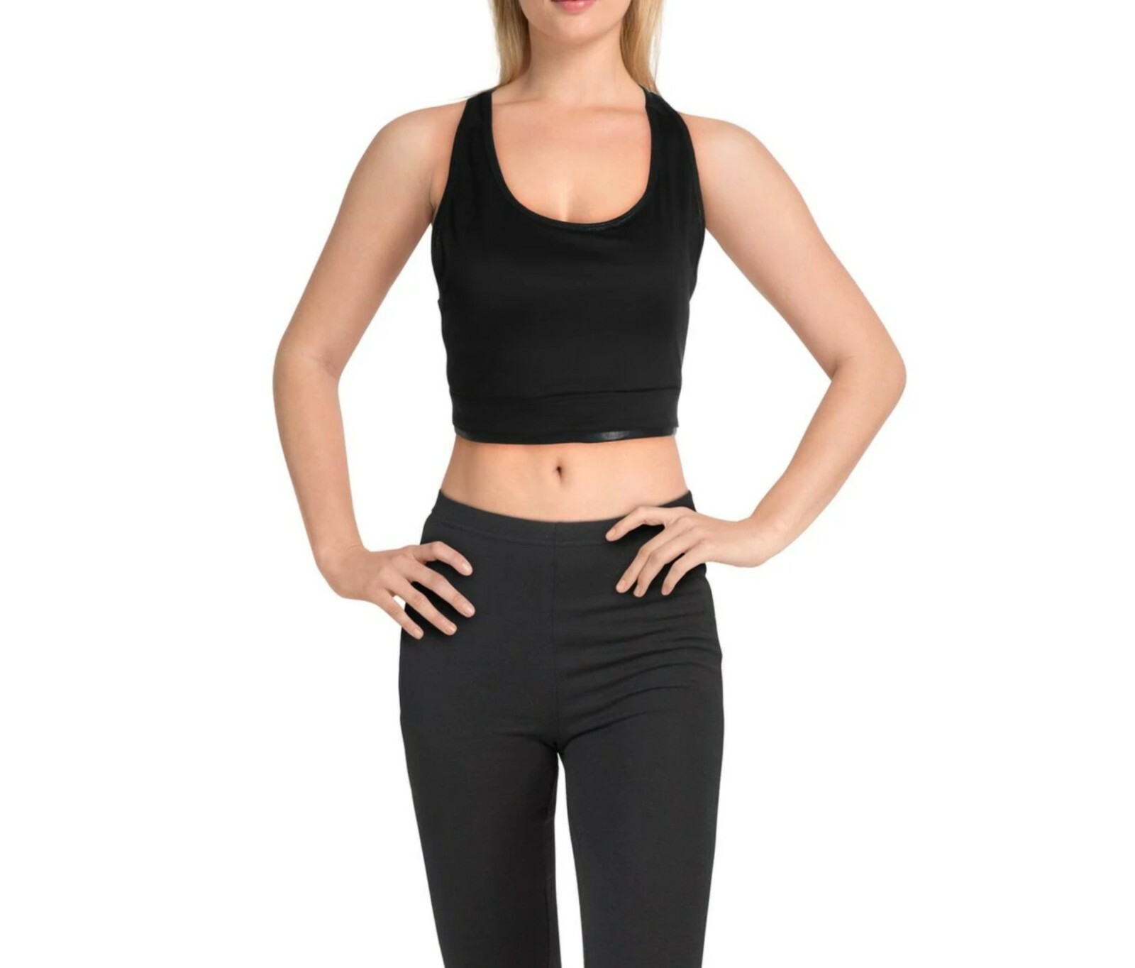 Splendid Women's Fitness Running Yoga Racerback Sports Bra XL Black NWT ...
