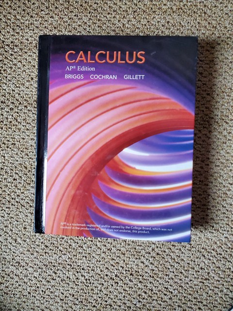 Calculus AP Edition Briggs Cochran Gillett 2014 ISBN 9780133475715 for sale online | eBay