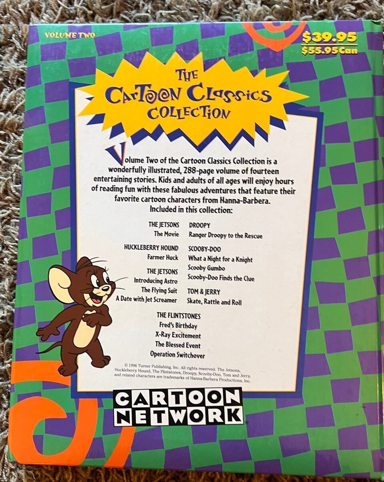 Cartoon Network Book 1997 The Cartoon Classics Collection Volume Two (2 ...