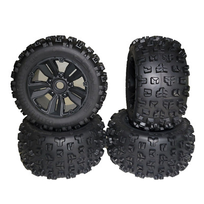Arrma Kraton 4S V2 BLX DBoots Copperhead LP Tires 17mm Wheels Front ...