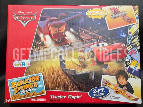 DISNEY PIXAR CARS TRACTOR TIPPIN' TRACK SET PLAYSET SAVE 6% GMC | eBay