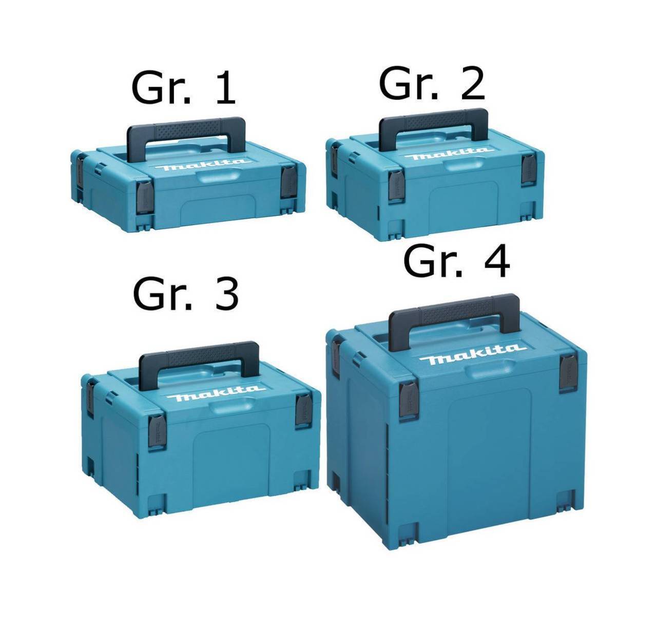 Makita » MAKPAC « Systemkoffer / Systainer in verschiedenen Größen ...