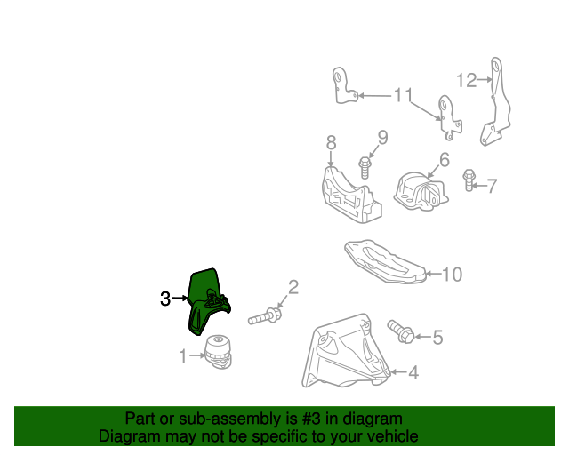 MERCEDES-BENZ C CLASS RIGHT ENGINE MOUNT HEAT SHIELD A2042400145 ...