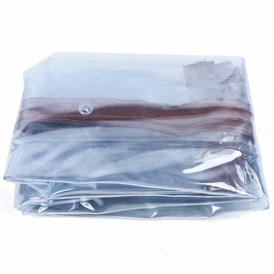 8*8-20FT PVC Clear Awning Canopy Patio Tarpaulin Roll Up Enclosure Waterproof?? | eBay