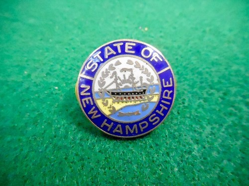 State Of New Hampshire Enamel Lapel Pin 1 Inch | eBay