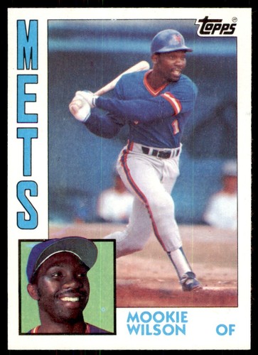 1984 Topps. Mookie Wilson . New York Mets #465 | eBay