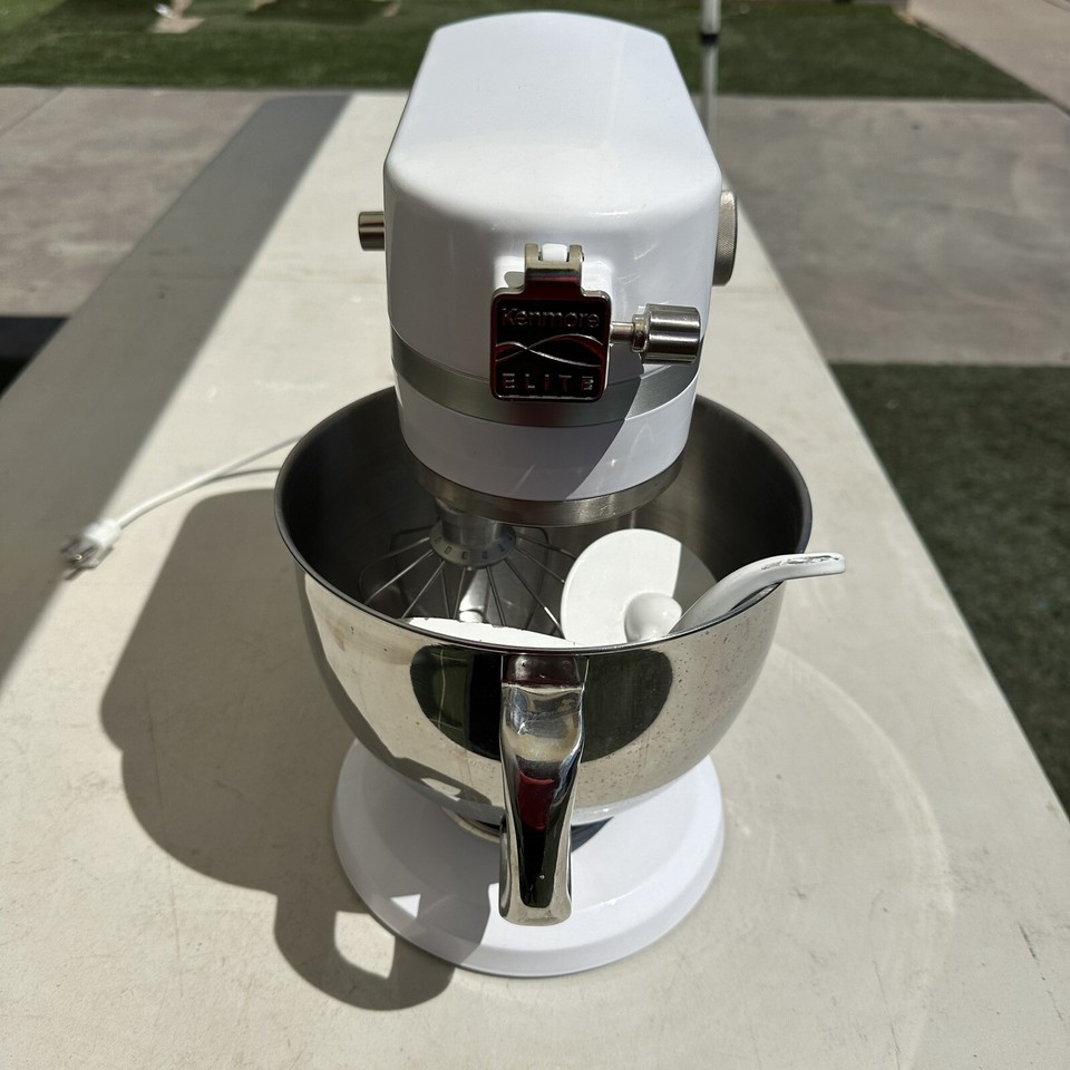 KENMORE ELITE 400W Stand Mixer Set with Bowls And Attachments TESTED ...