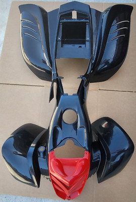 Kazuma 110cc RedCat Falcon 150cc ATV Plastic Body fender set Black Old ...