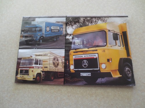 1980s Seddon Atkinson truck range advertising brochure | eBay Australia